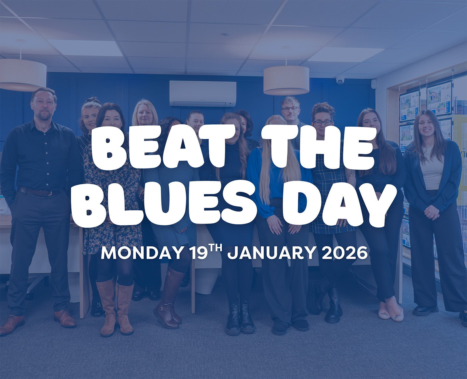 David James Turns Blue to Raise Awareness for Age UK | David James